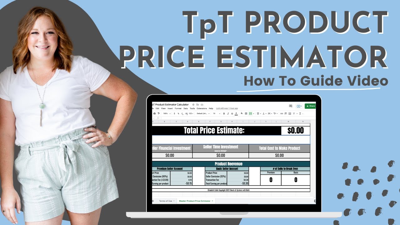TpT Price Calculator How To Guide - YouTube