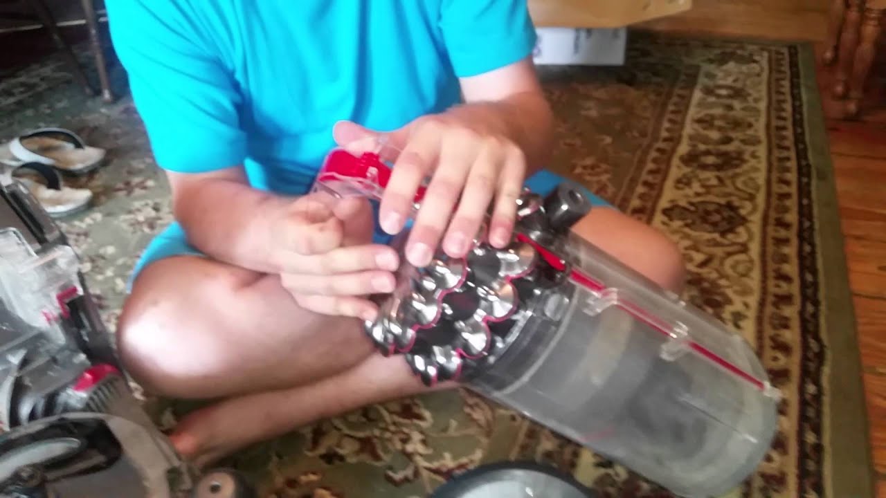 Dyson cinetic big ball animal plus allergy filters - YouTube