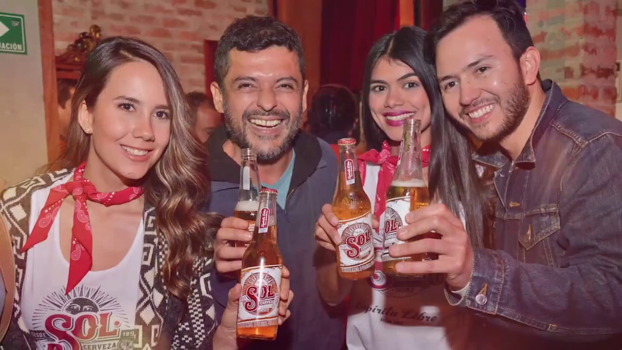 Cerveza Sol Colombia - Michelada Mexicana - YouTube