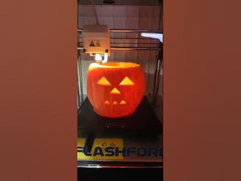 3D printed pumpkin - YouTube