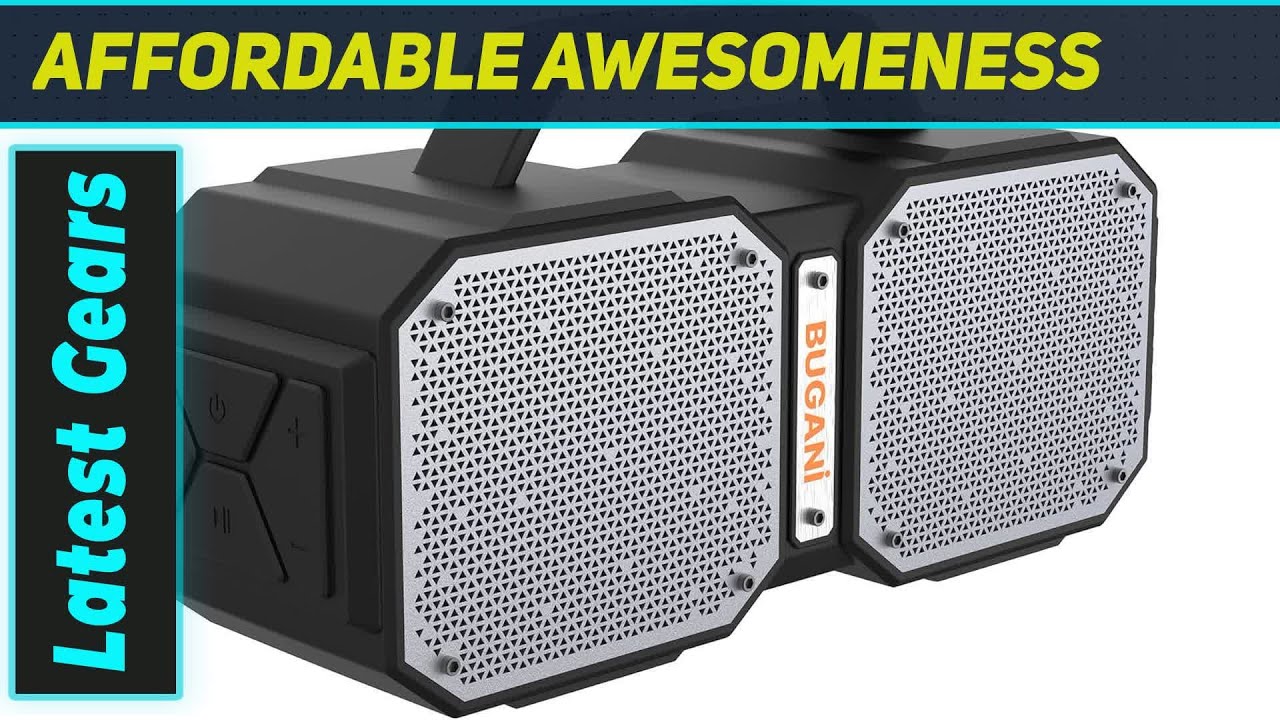 BUGANI M83 Pro: Best Rugged Bluetooth Speaker? - YouTube
