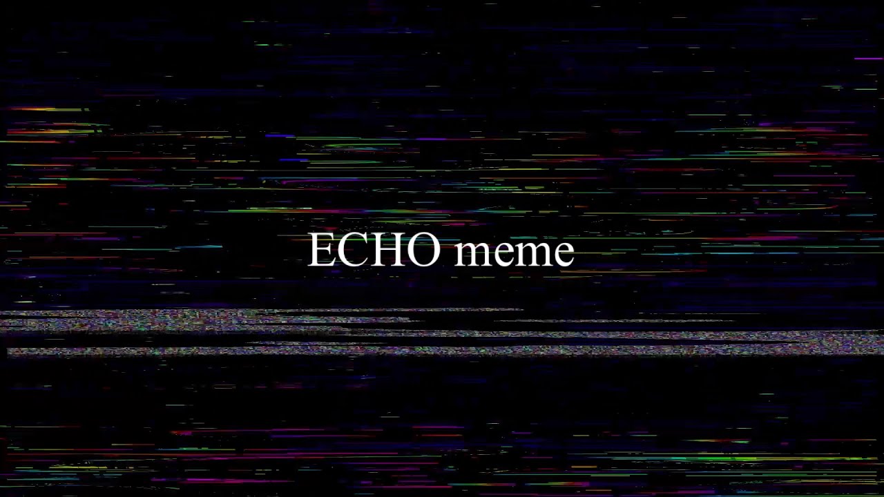 ECHO meme - YouTube