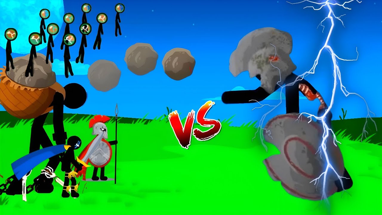 Stick War 3 - All Special Units vs Giant Stone & Zombies Leader | Stick ...
