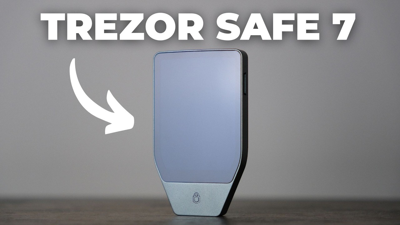 Trezor Safe 7 Review: Innovation und Transparenz hat seinen Preis - YouTube