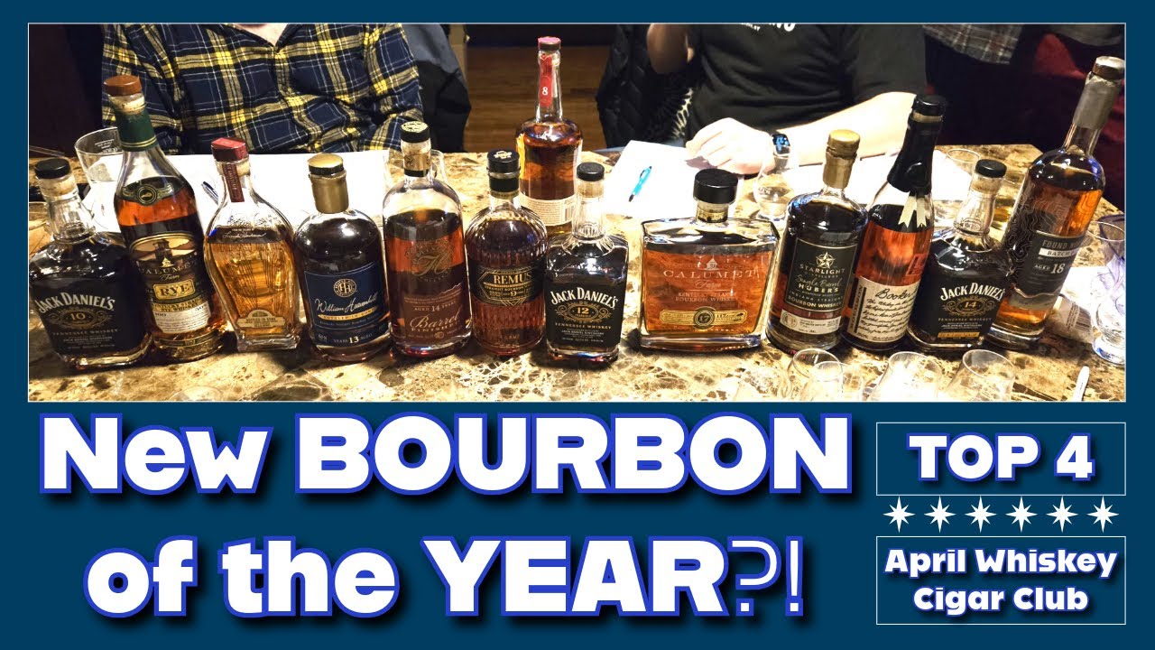 SHOCKING RESULTS!! Re-Tasting the TOP FOUR BOURBONS from my April ...