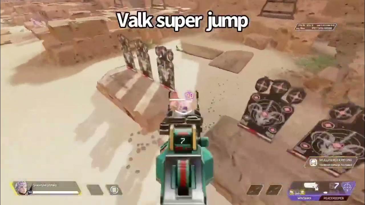 How to valk super jump. Apex Legends - YouTube