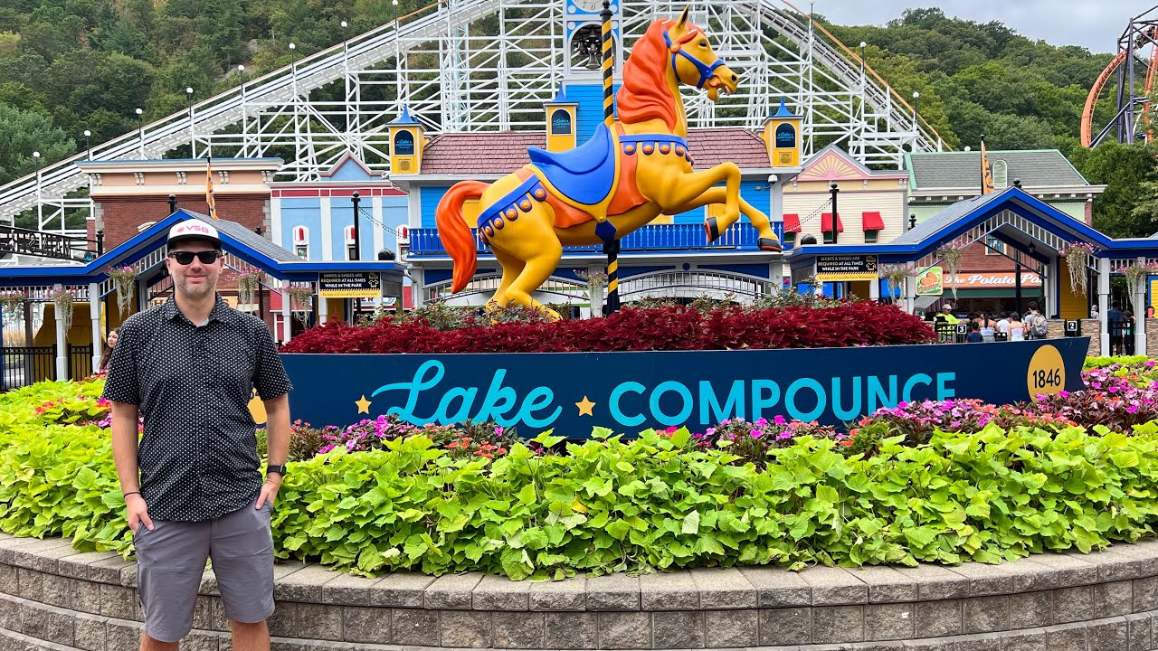 Lake Compounce Park Tour • The Oldest Amusement Park in the US - YouTube