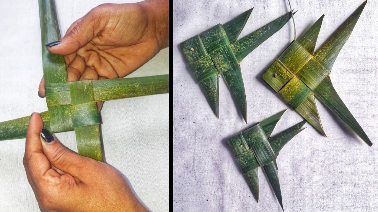 Coconut Leaf Craft | Fish Craft Tutorial | Amazing Craft | Fish Make by ...