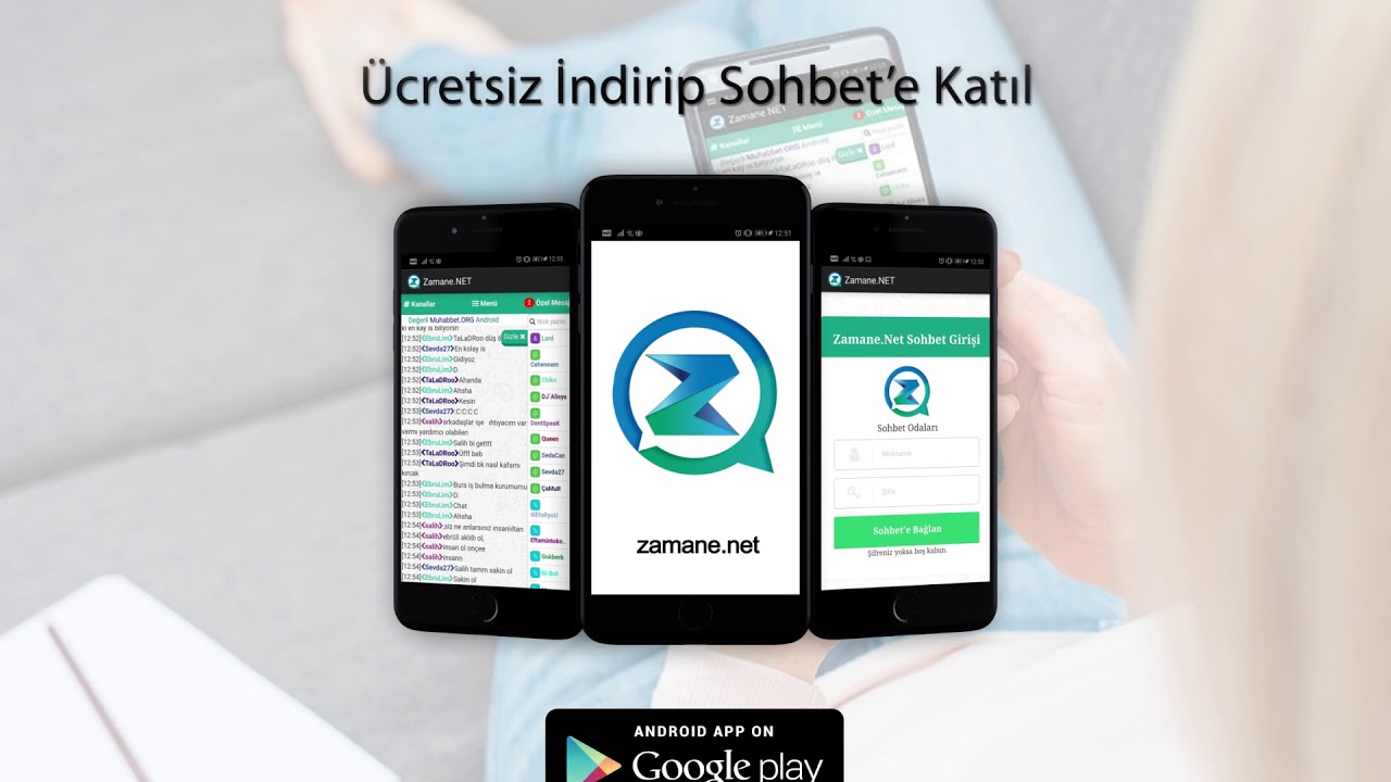 Chat Sohbet Odaları - Mobil Sohbet - mIRC Kanalları - YouTube