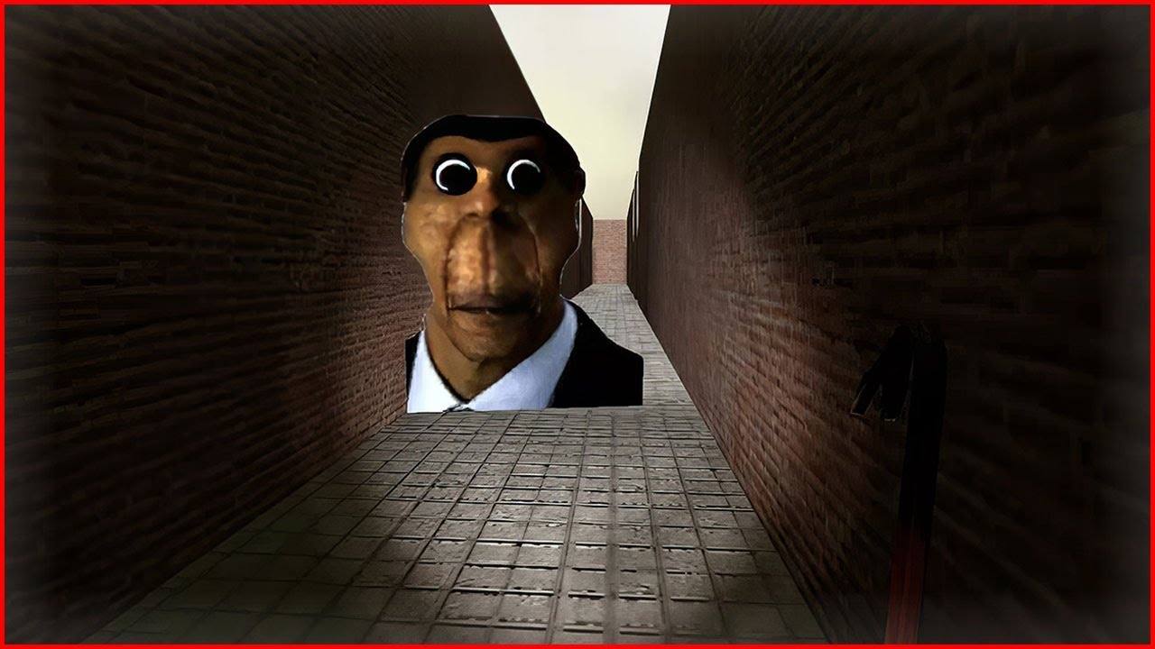 Obunga chasing me in Maze | Gmod NextBot - YouTube