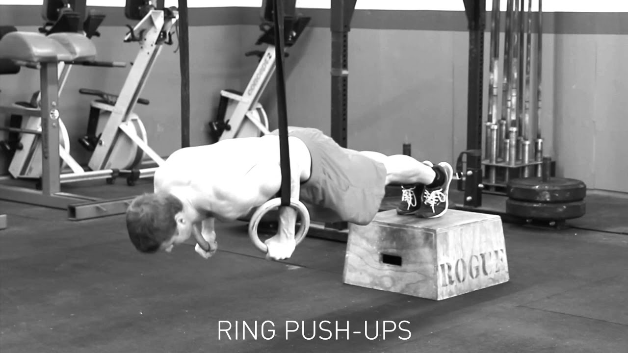 Ring Push-Up - YouTube