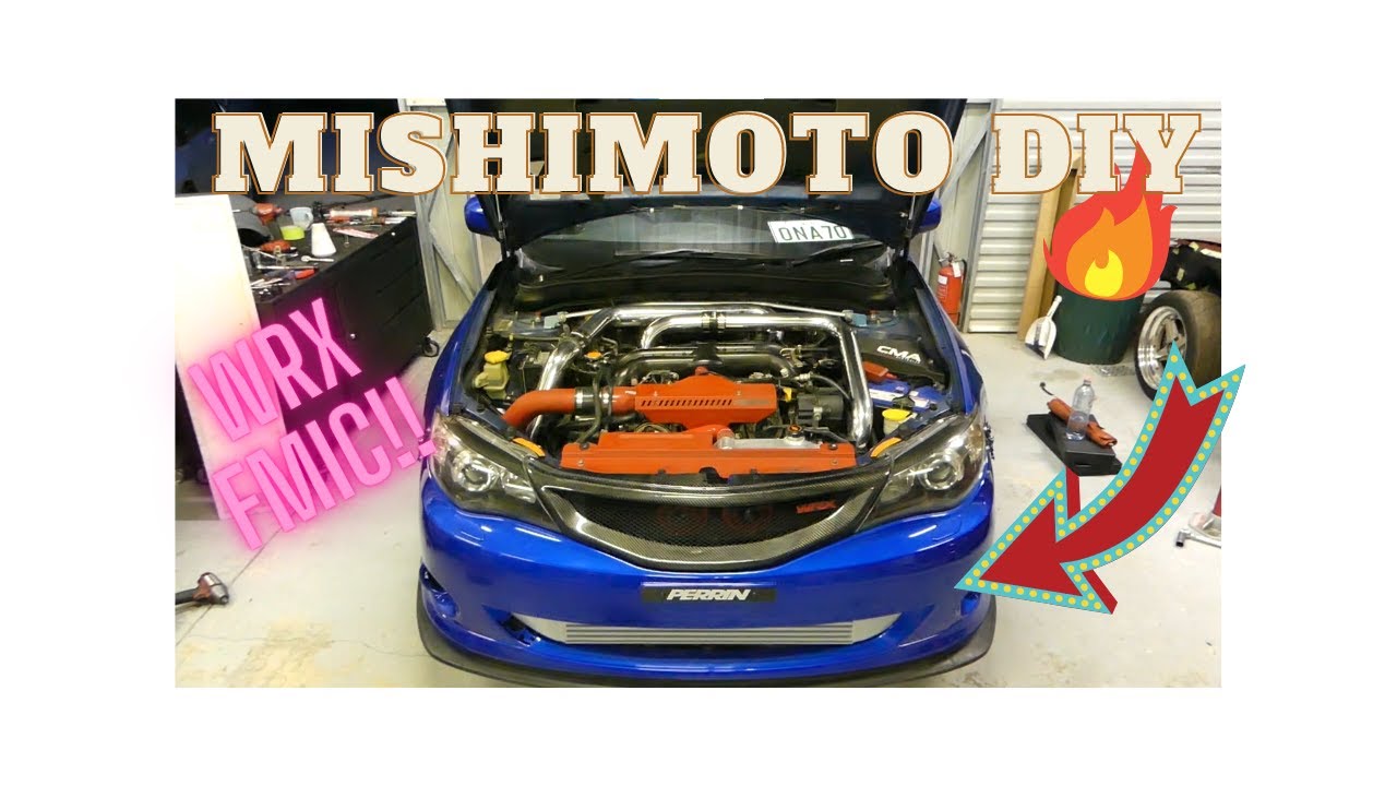 Subaru Impreza WRX G3 (2007-2012) Mishimoto FMIC install - YouTube