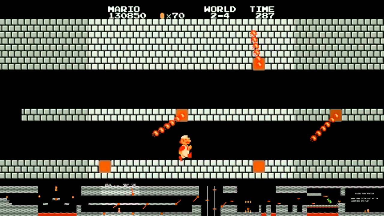 NES Super Mario Bros 1 - Atlas Video - Part 1 of 2 - YouTube