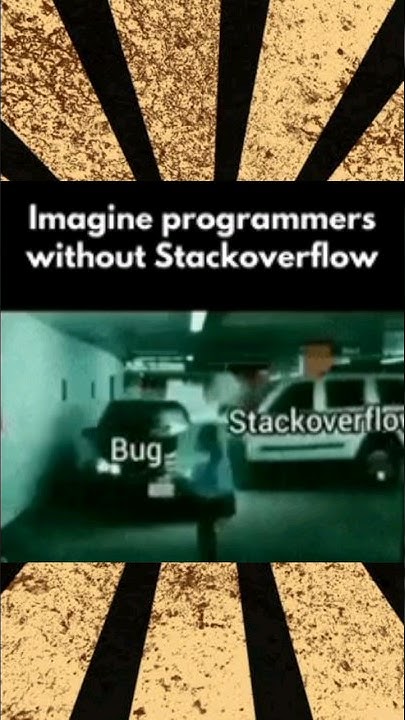 Could you imagine it 🥲Developer Apocalypse: Life Without Stack Overflow! 🧟‍♂️🚫 #programmer # ...