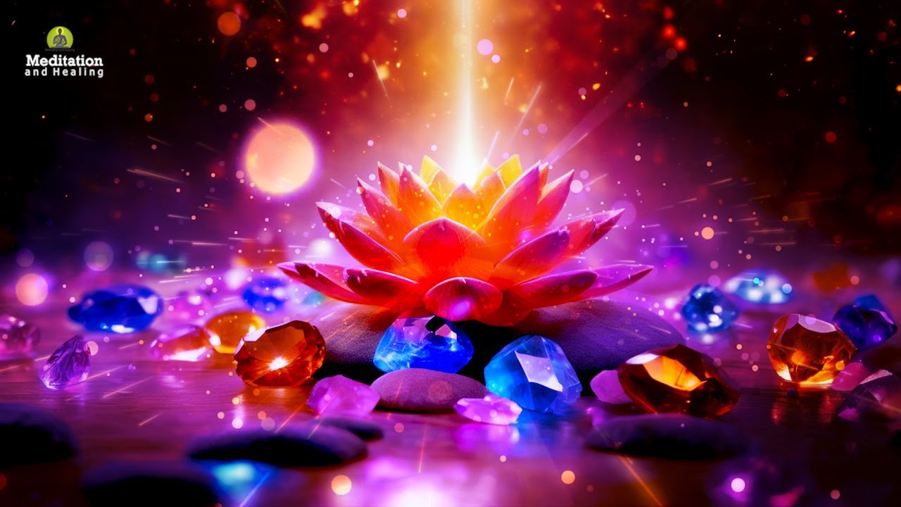 Lotus Music Meditation l Positive Energy Flow l Healing Music Inner ...