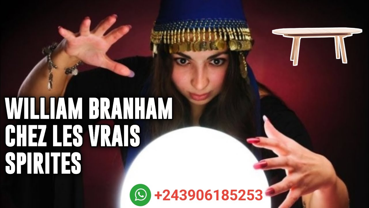 BRANHAM RELÈVE LE DÉFI CHEZ LES SPIRITES | FAIRE DESCENDRE UNE TABLE ...