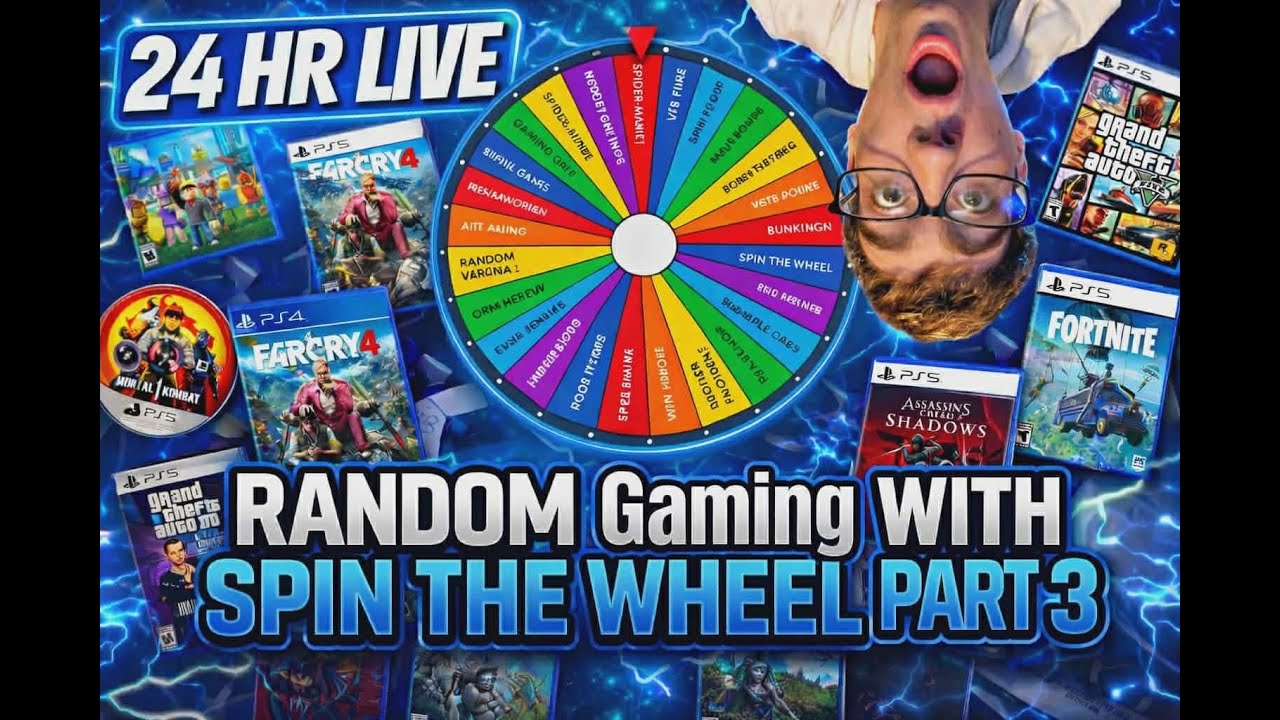 24hr Random Gaming - YouTube
