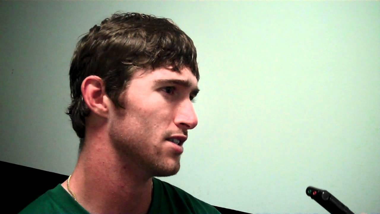 Baseball Postgame: Brandon Boudreaux (3/23/12) - YouTube