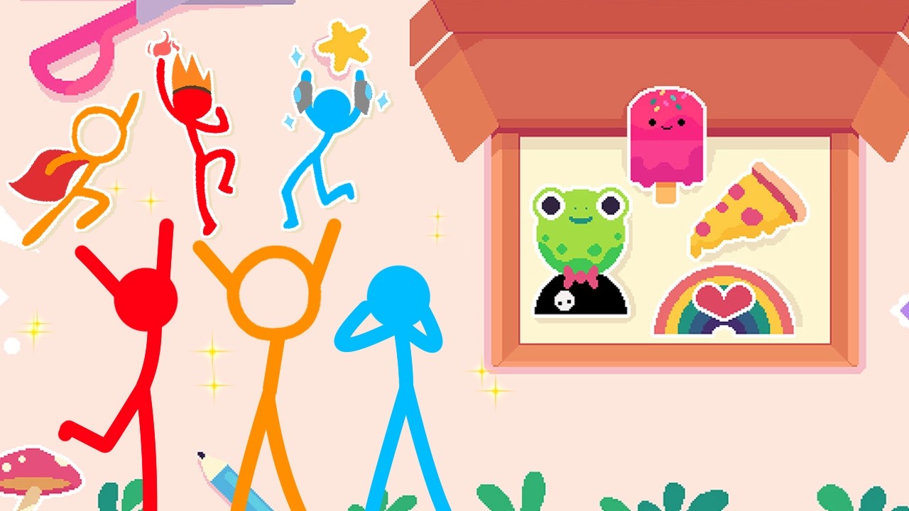 Animators Run A COZY STICKER SHOP | Sticky Business (Feat. Skip The ...
