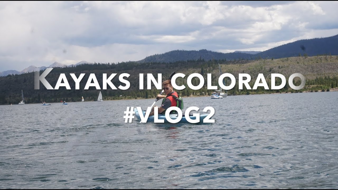 Kayaks in Frisco Rainbow Lake COLORADO #USAVLOG 2 - YouTube
