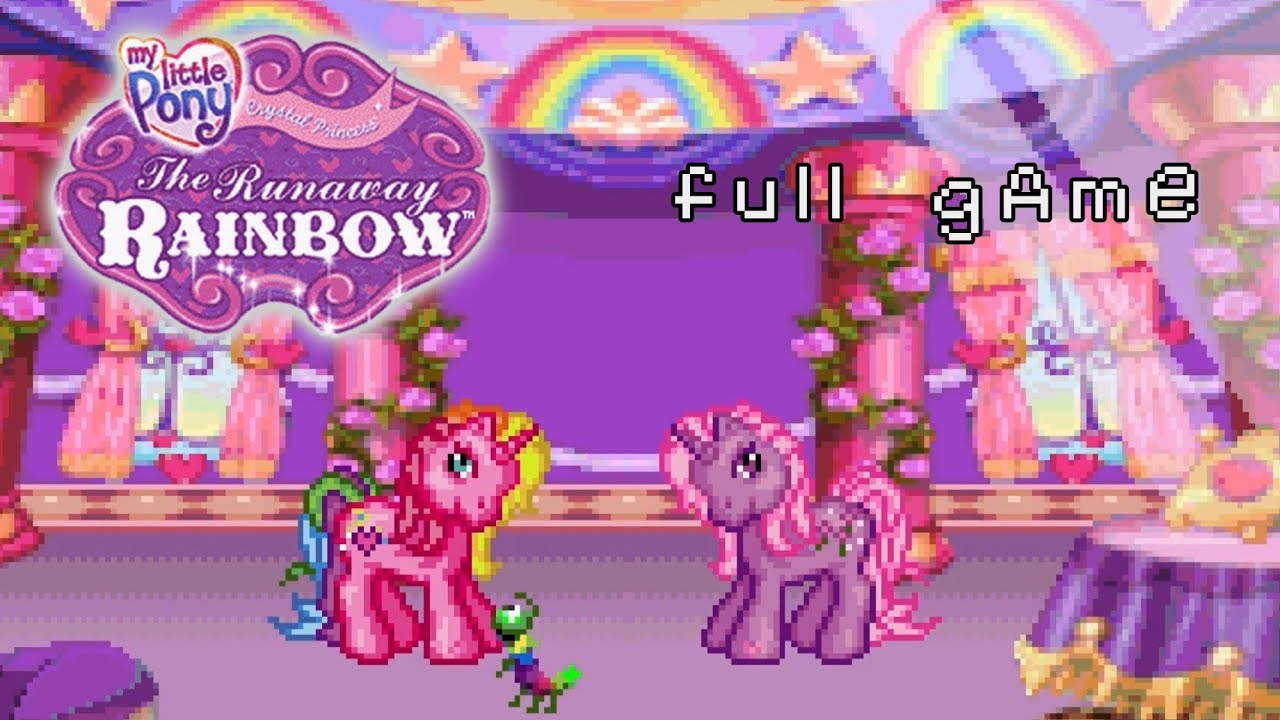 My Little Pony: Crystal Princess - The Runaway Rainbow (GBA) FULL ...