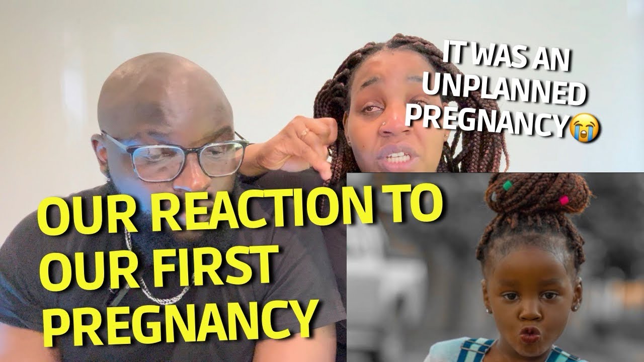Our reaction to our first unplanned Pregnancy 🍆🍑🫄♥️♥️😭😭 - YouTube