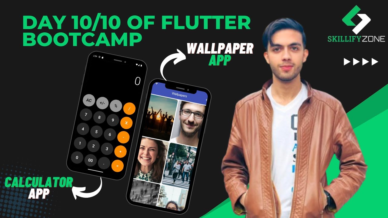 Day 10/10 of Flutter Bootcamp || Projects || Calculator App ...
