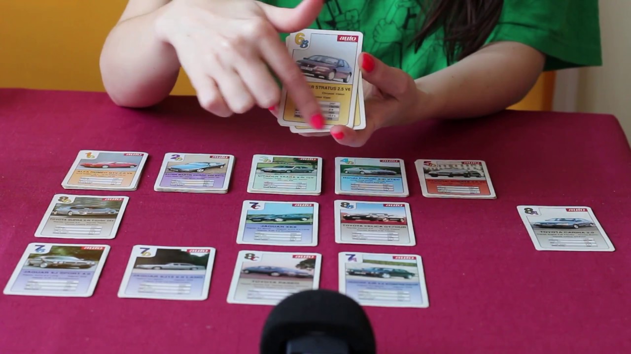 ASMR skládání karet, hraní s kartami/ASMR cards stacking, playing with ...