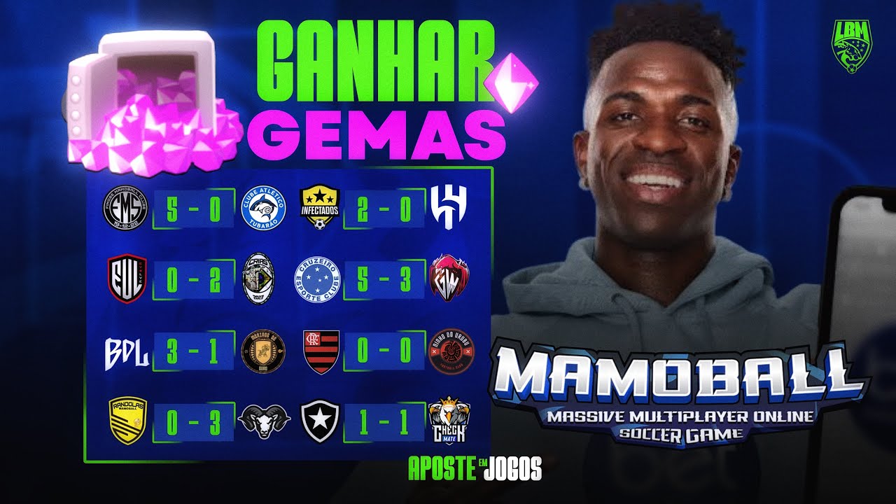 COMO GANHAR GEMAS NO MAMOBALL - YouTube