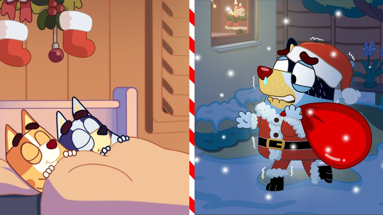 Let's save Santa Claus | Bluey Christmas | Bluey Full Episodes | Bluey ...