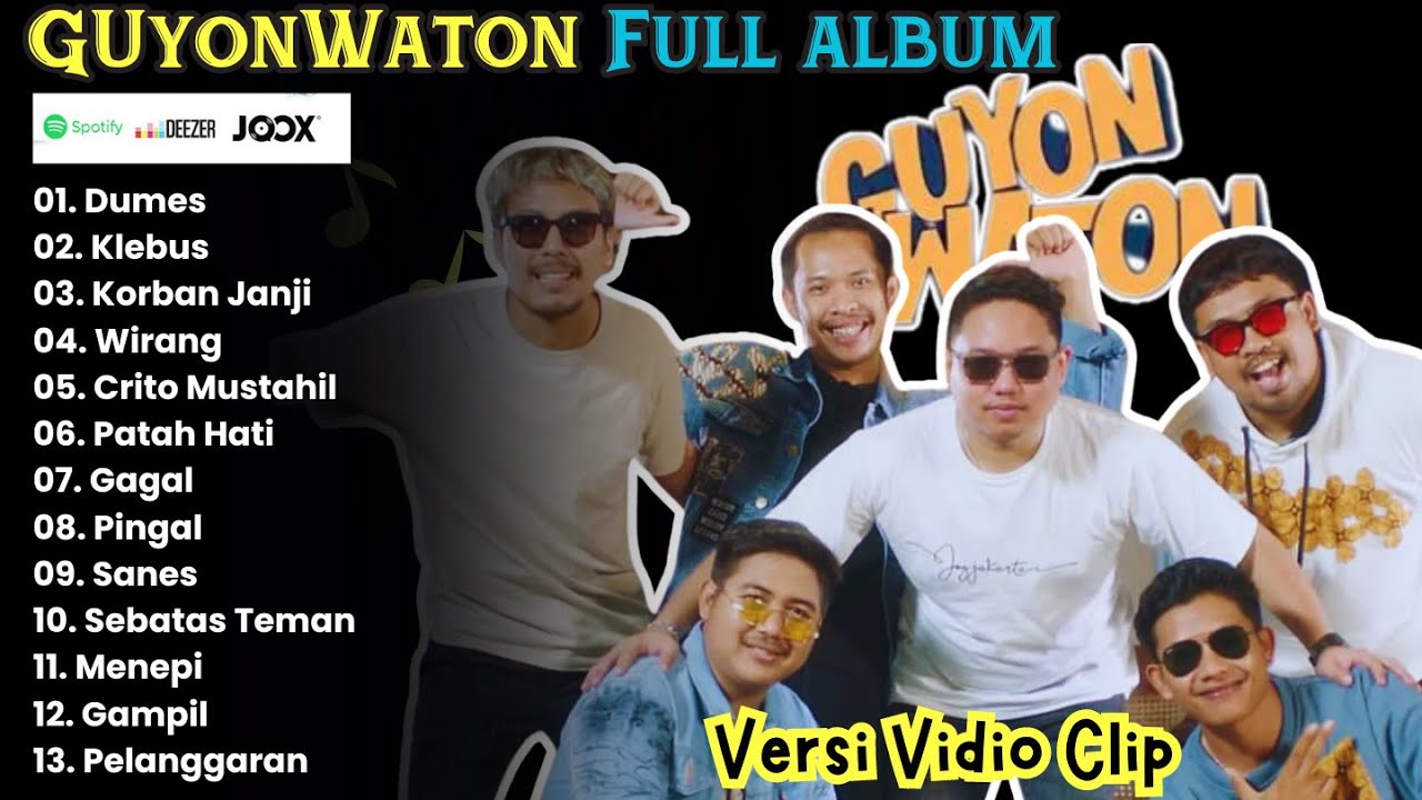GUYON WATON Full Album Terbaru 2024 || Dumes - Klebus - GUYON WATON ...