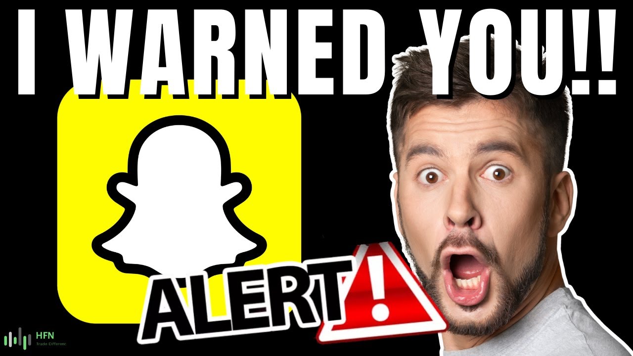 SNAP Stock CEO Warns On Earnings!!! [I WARNED YOU!!!] Snapchat Stock ...