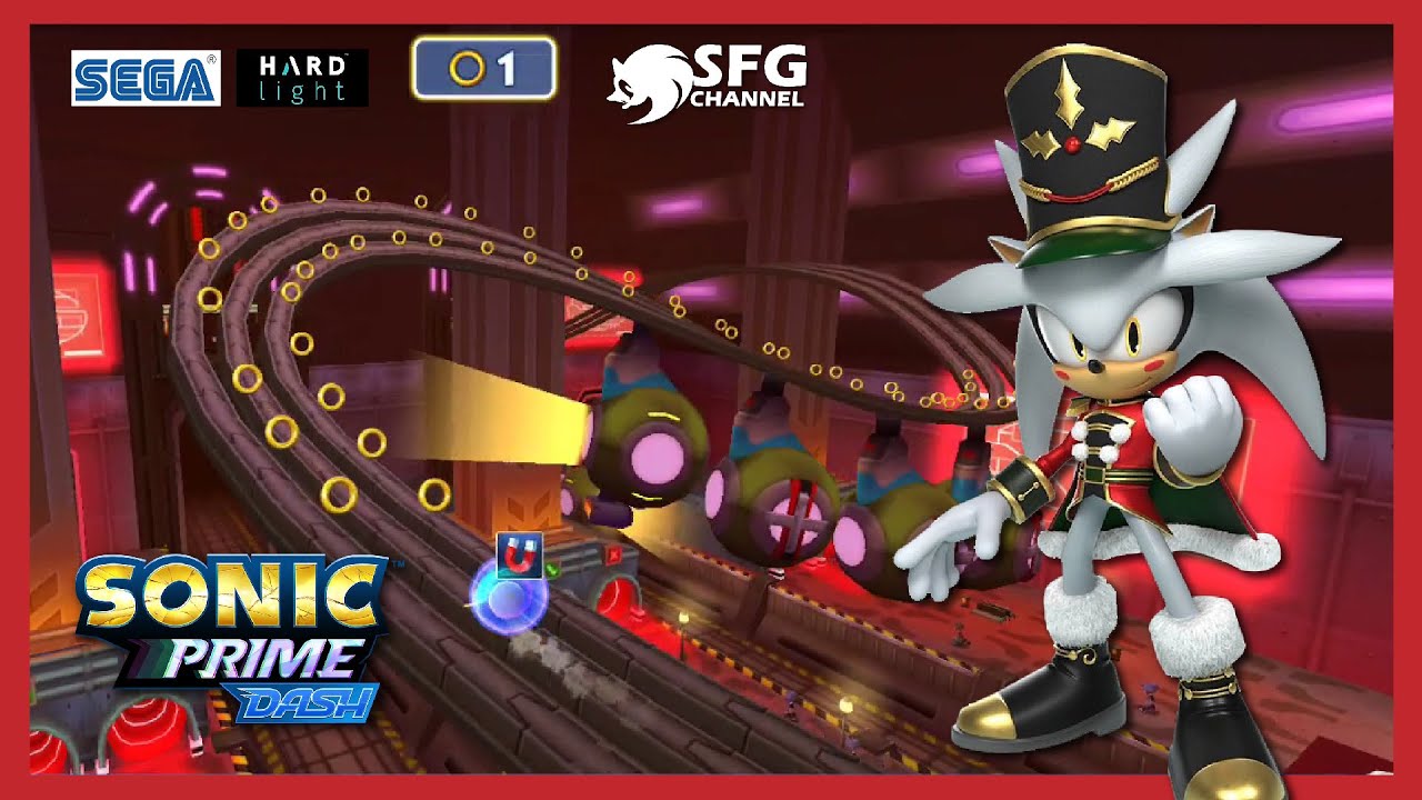 Sonic Prime Dash NUTCRACKER SILVER Showcase Gameplay - YouTube