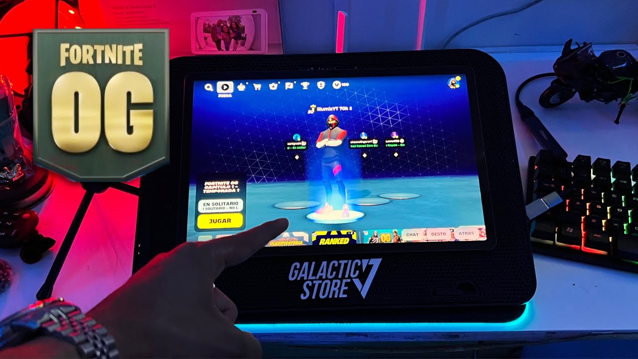 Fortnite OG en Samsung Tab - YouTube