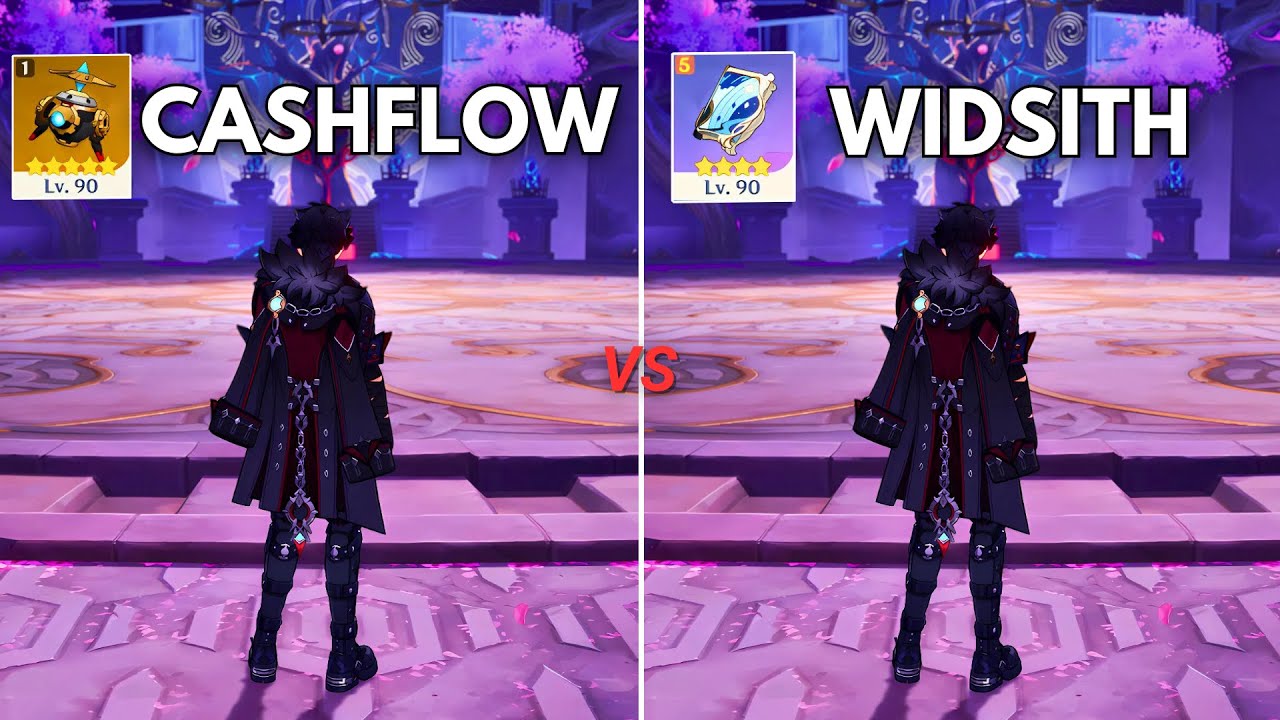 F2P:- Best Weapon for Wriothesley !! Widsith or Cashflow?? [Genshin ...