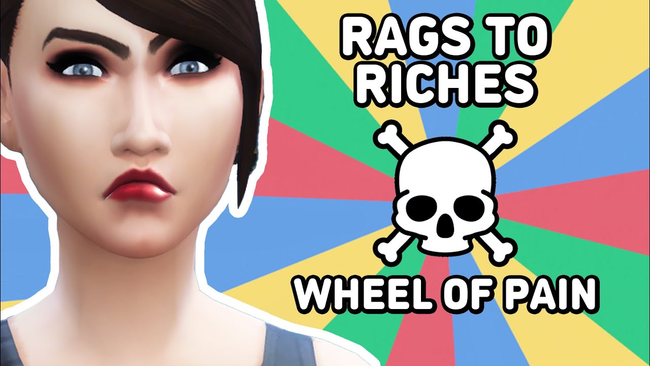 Rags to Riches - Wheel of Pain | Sims 4 | Ep 2 - YouTube