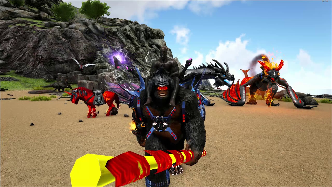 ARK Survival Random MODS - YouTube