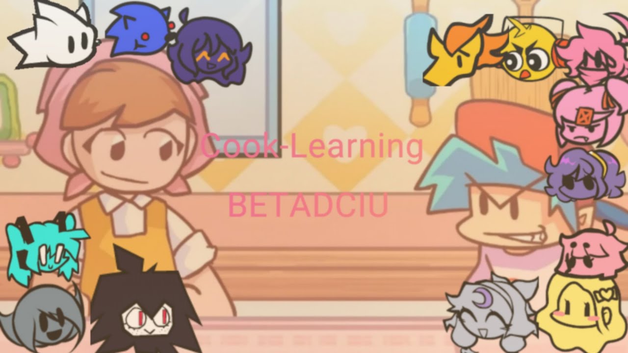 Fnf Cook Learning but every turn a different cover is used - YouTube