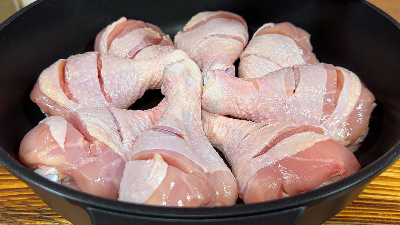 Nunca había comido muslos de pollo tan deliciosos! Aprendí este truco ...