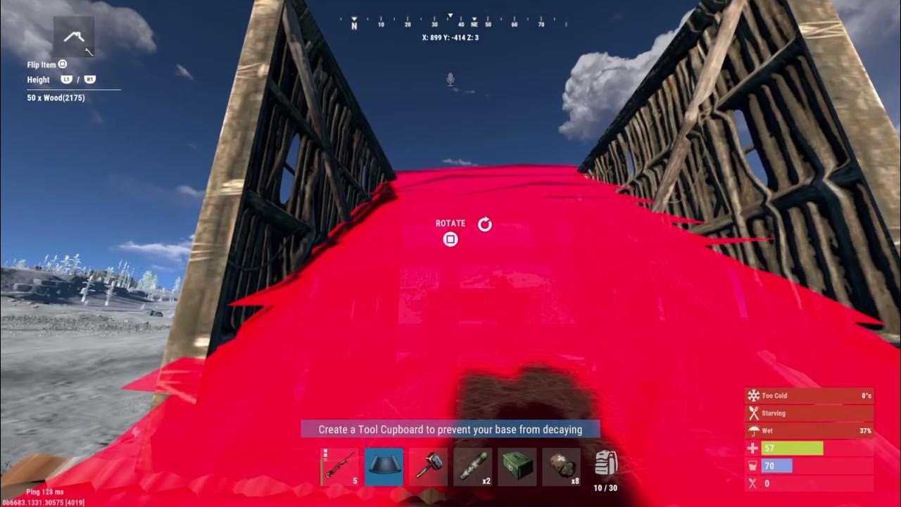 Goofy heli taking base (Rust) - YouTube