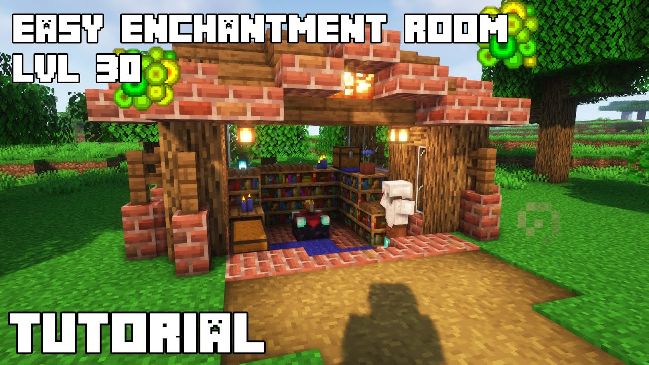 How to Build an Enchantment Room in Minecraft | Simply Enchanting House ...