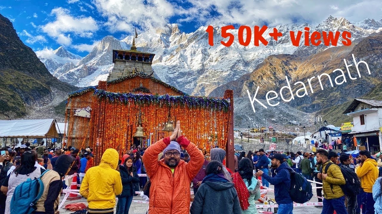 Kedarnath Temple | 22 km hiking from Gauri kund - YouTube