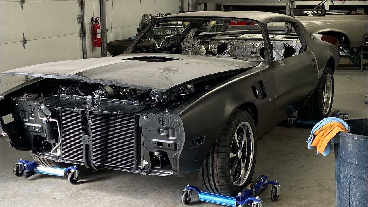 Restomod Trans Am first start in 30 years - YouTube