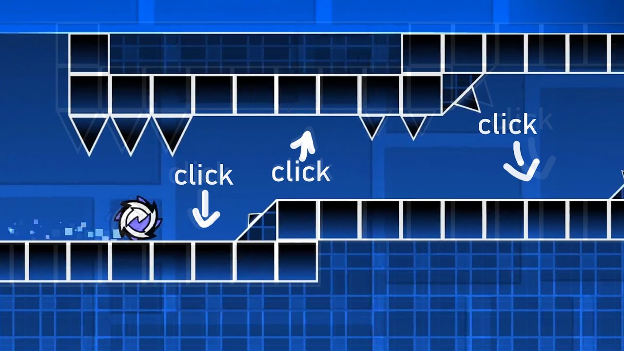Overworld Clicks Geometry Dash Youtube