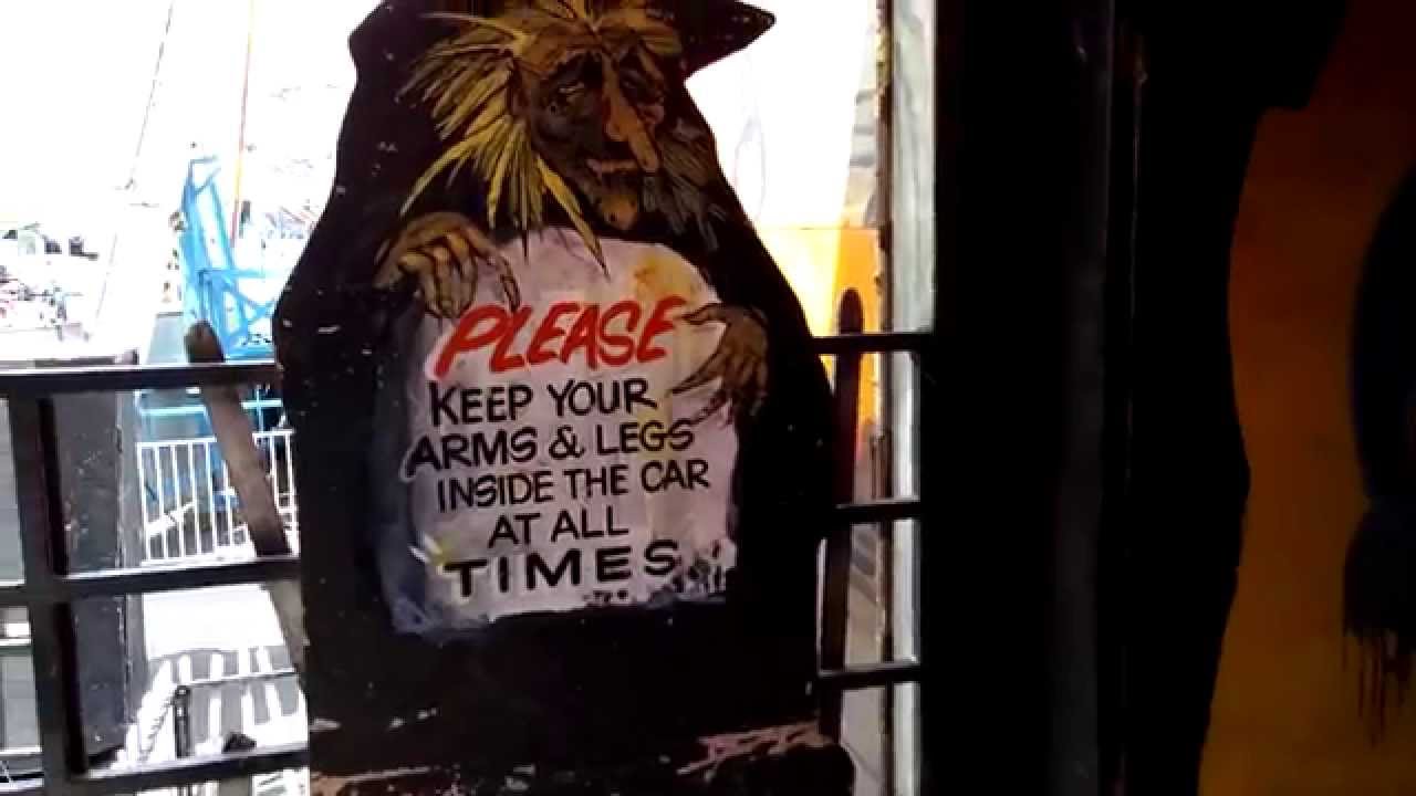 Erie County Fair 2015 Haunted House Dark Ride POV - YouTube