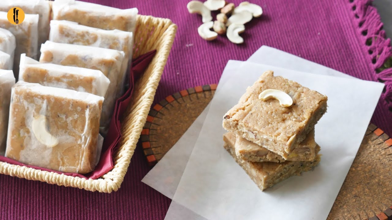 7 Cup Barfi Recipe By Food Fusion - YouTube