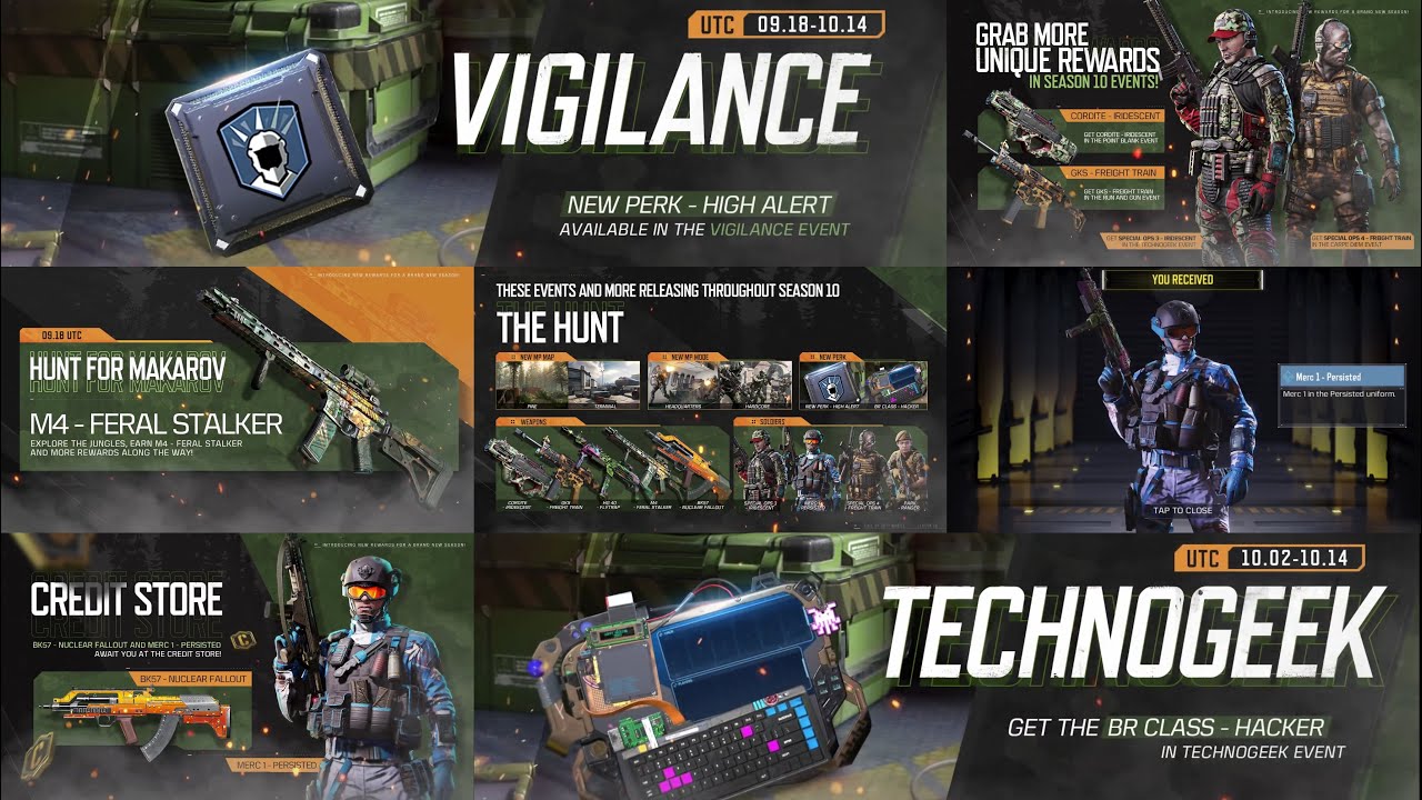 CODM NEW EVENTS FROM TOMORROW | NEW HARDCOREMODE & NEW PERK & CLASS ...