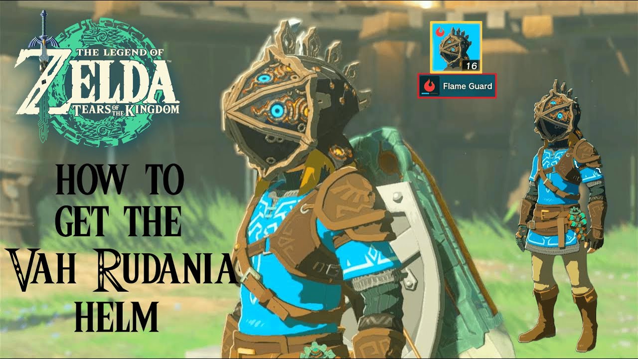 Vah Rudania Divine Helm Location in Tears of the Kingdom - YouTube