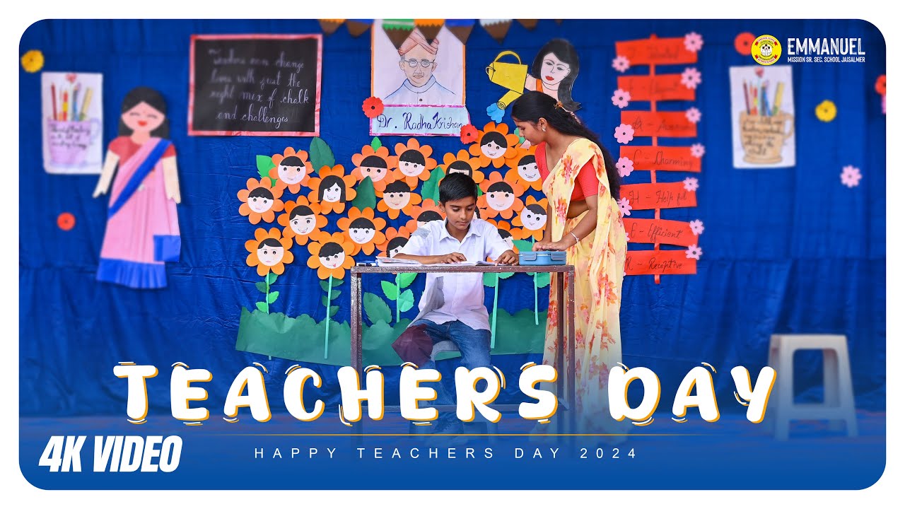 An Emotional Skit On Teacher | Teacher's Day celebration 2024|Emmanuel ...