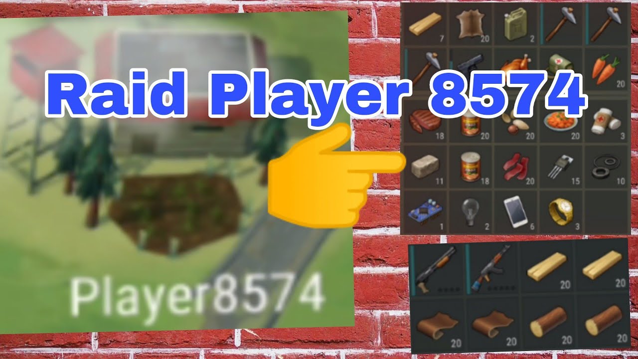 Base Raid Player 8574, opened all Ldoe boxes, Last day on earth ...